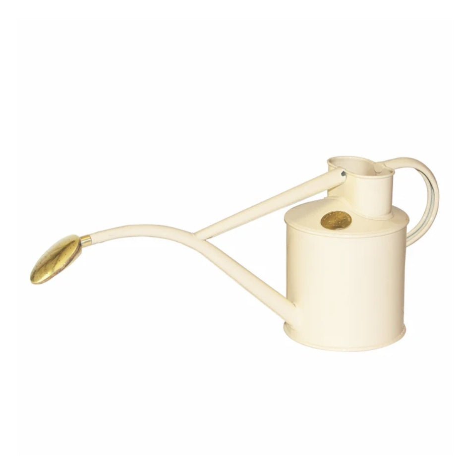 Haws 1L Handmade Steel Watering Can - Cream | Plantsmith Indoor Plants ...
