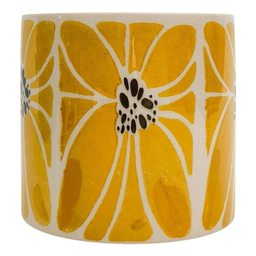 Florence Planter - Yellow | Plantsmith Indoor Plants Melbourne