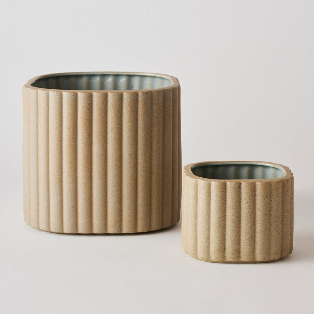 Angus & Celeste Modular Stack Planter - Sand | Plantsmith Indoor Plants ...