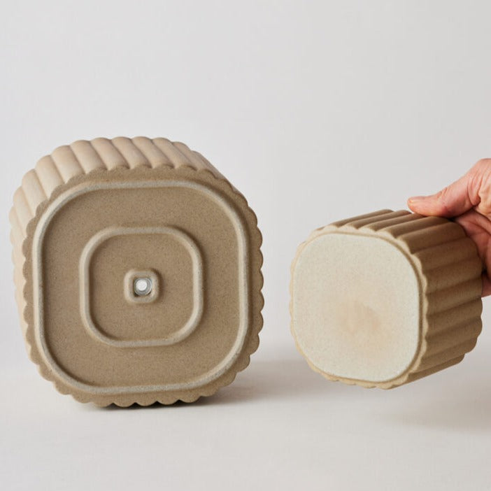 Angus & Celeste Modular Stack Planter - Sand | Plantsmith Indoor Plants ...