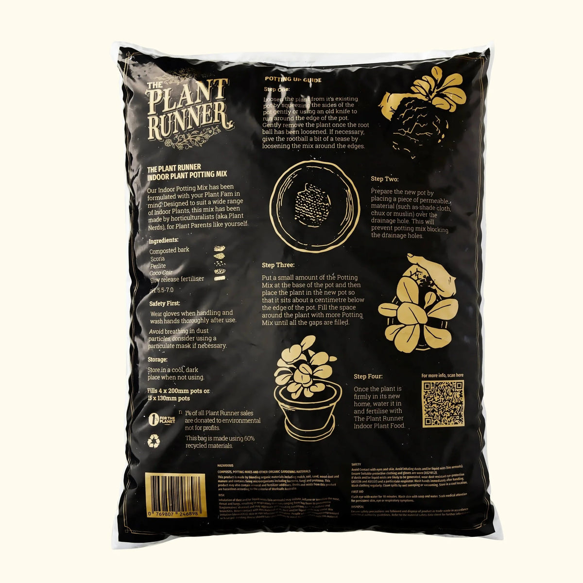Plant Runner Indoor Plant Potting Mix - 15L Bag | Plantsmith Indoor ...