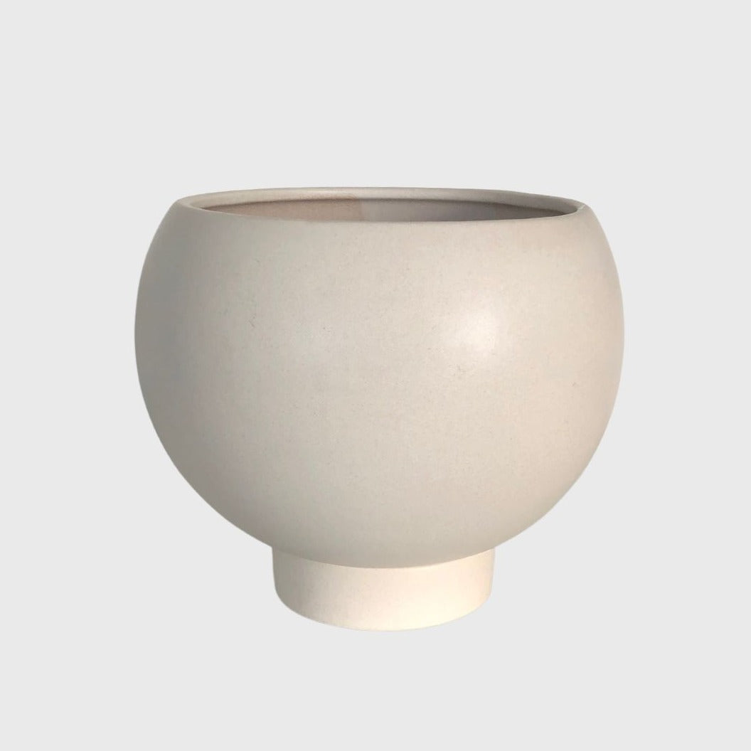 Orbit Planter - Oatmeal | Plantsmith Indoor Plants Melbourne