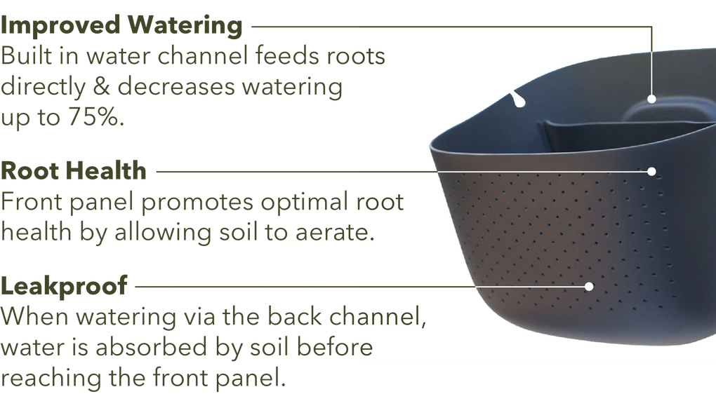 Wally Gro - Eco Wall Mounted Planters | Plantsmith Indoor Plants Melbourne