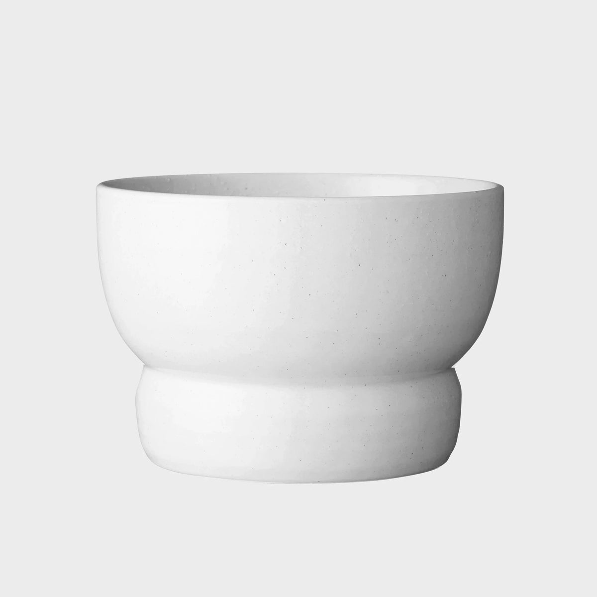 Luna pot Large - White | Plantsmith Indoor Plants Melbourne